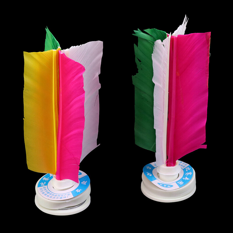 Kick Shuttlecocks Colorful Goose Feather Chinese Footbal Foot Feather ...