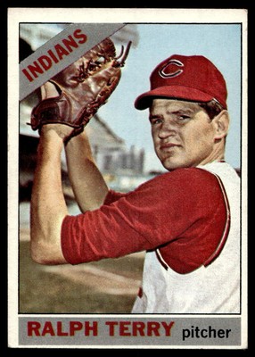 1966 Topps #109 Ralph Terry Cleveland Indians VG-VGEX mk | eBay