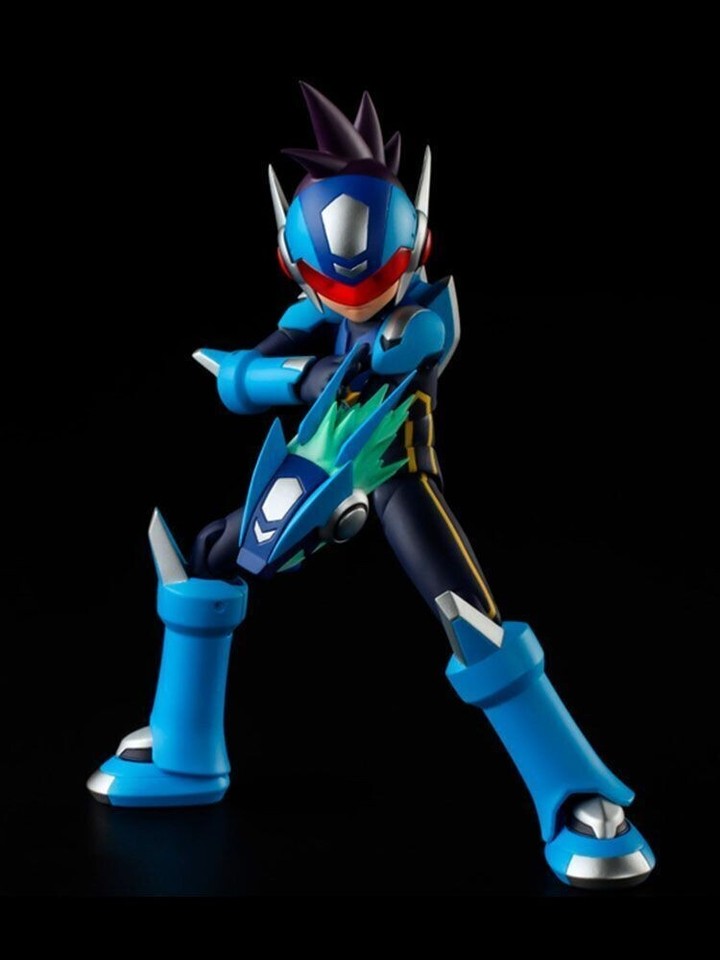 Sentinel Rockman Shooting Star Mega Man 4 Inch Nel Series Action Figure ...