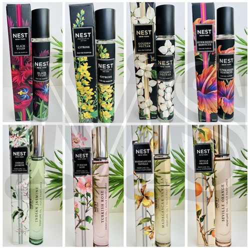NEST New York Perfume Travel Spray , Perfume Oil Rollerball (Choose ...