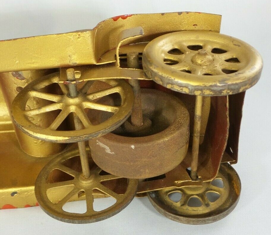 Rare 1910s Schieble Hill Climber Pressed Steel Flywheel Convertible ...