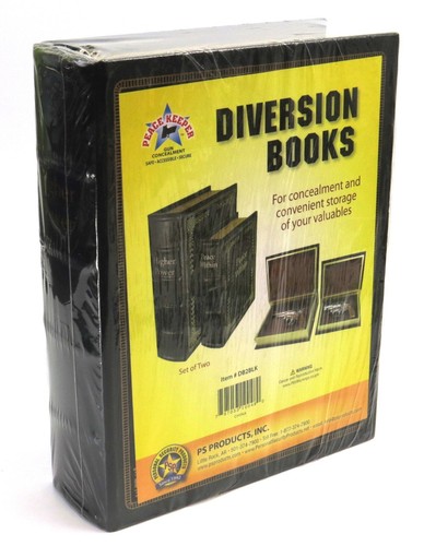 Diversion Books for Concealment/Storage of Valuables, PS Products, Set ...