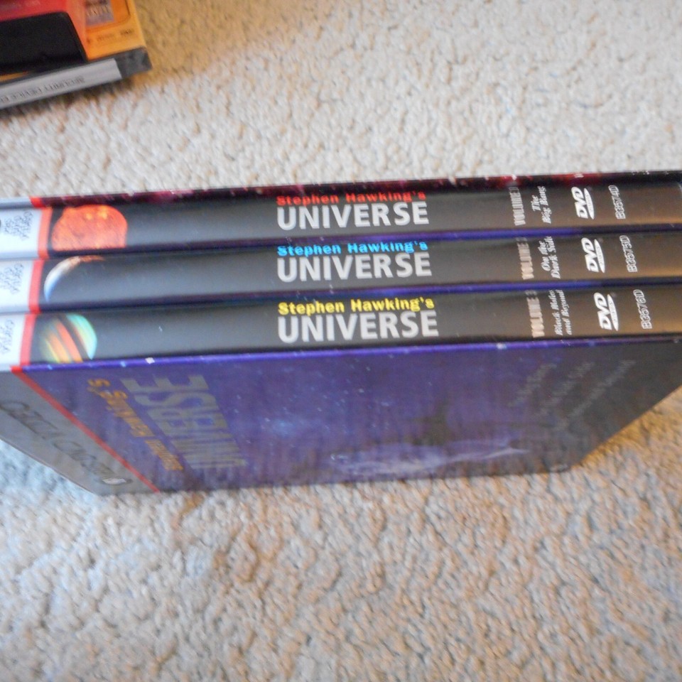 Stephen Hawkings Universe (DVD, 2000, 3-Disc Set) PBS home video ...