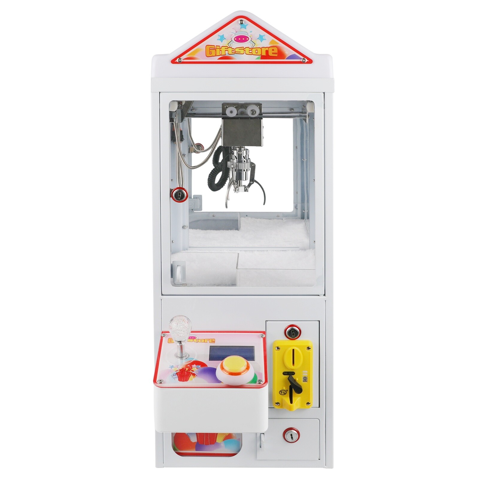 Mini Carnival Claw Game Machine 110V Arcade Grabber Crane KTV, Cinema ...
