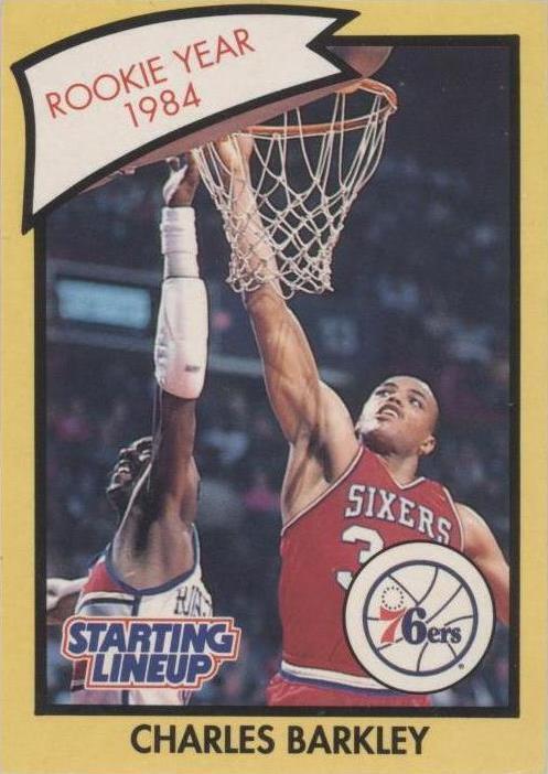 1990-91 Kenner Starting Lineup - Charles Barkley Yellow Border for sale ...