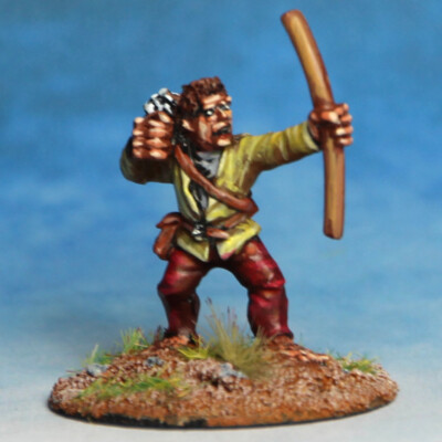 Halfling Archer Shooting 28mm Metal Unpainted | eBay UK