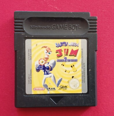 Jeu Gameboy Color Earthworm Jim : Menace 2 the Galaxy en loose | eBay
