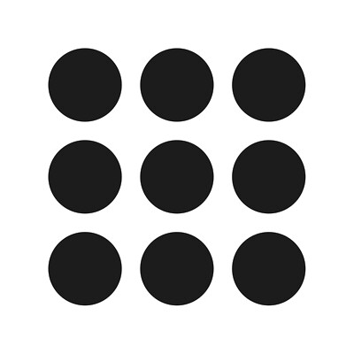 9 Dot Spot Circle Vinyl Decal Car Laptop Round Sticker Set of 9 | eBay