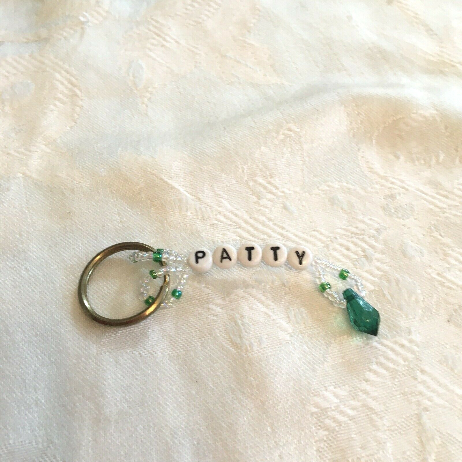 PATTY (green) personalized keychain-NEW | eBay
