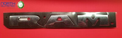 2019-2021 Dodge Ram 1500 Chrome "RAM" Emblem Nameplate NEW Mopar ...