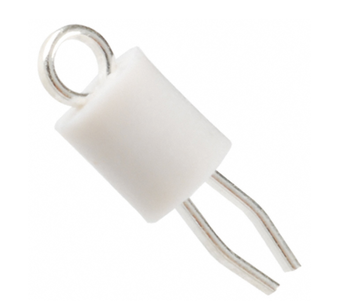 Pack of 8 5007 White PC Test Point, Compact Phosphor Bronze Silver ...