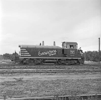 Fort Worth & Denver City Diesel Electric Switcher No. 605 Railway OLD ...