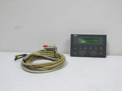 G&L BEIJER MAC/MTA E100 OPERATOR INTERFACE, USED, MITSUBISHI FX-20P ...