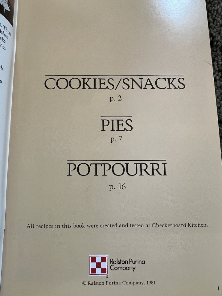 Vintage Chex Recipe Books, set of 7, 1970's-80's, cookbooks, Party Mix ...