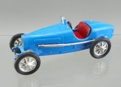 Vintage 1960s Rami JMK Diecast 1/43 Blue Bugatti Course Type 35C Race ...