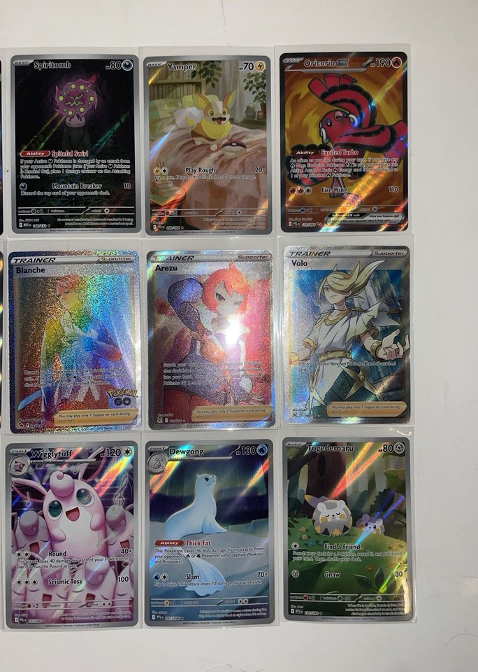 Pokemon Card Lot Of 15 SIR Full Art Rare Ascended Heroes Phantasmal ...