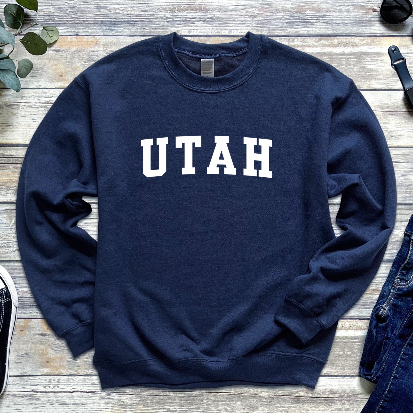 Utah Sweatshirt | Utah Classic Crewneck Sweatshirt | eBay