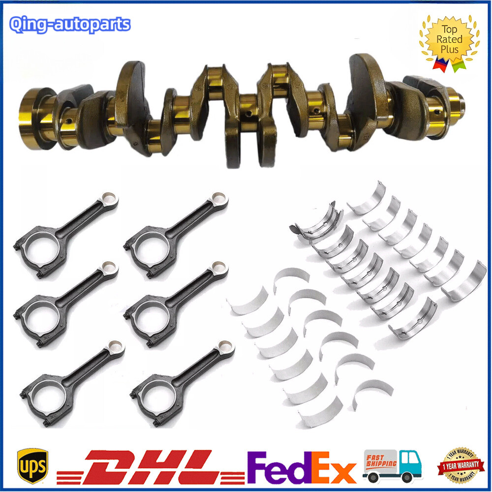 For BMW N55B30 N55 3.0L Engine Crankshaft+Con Rods+Bearings Set US ...