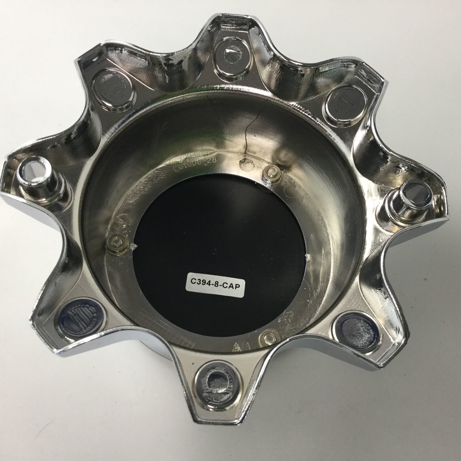 Vision V-Tec Offroad Chrome 8 Lug Custom Center Cap C394-8 C394-8-CAP ...