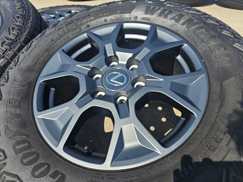 18" Lexus GX550 OEM wheels rims Toyota Land Cruiser Tundra Sequoia 2024 ...