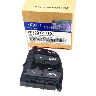 OEM Steering Wheel Cruise Control Switch For Hyundai Sonata 2017- 19 ...