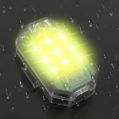 Motorcycle Car Bicycle LED Flashing Light Wireless LED Strobe Lights ...