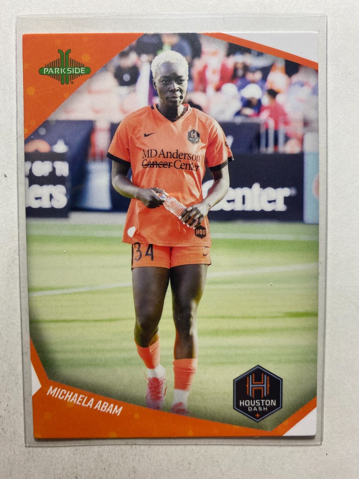 Michaela Abam 2022 Houston Dash #125 Parkside NWSL Card | eBay