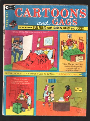 MAG: Cartoons & Gags 4/1974-Marvel-Spicy cartoons and gags from the ...