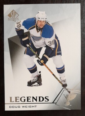2015 - 2016 SP Authentic Doug Weight Legends Blues #108 Hockey Card | eBay
