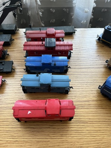 Mixed Estates Lot Of 30 HO Scale Oil Tanker Train Cars Car Hauler ...