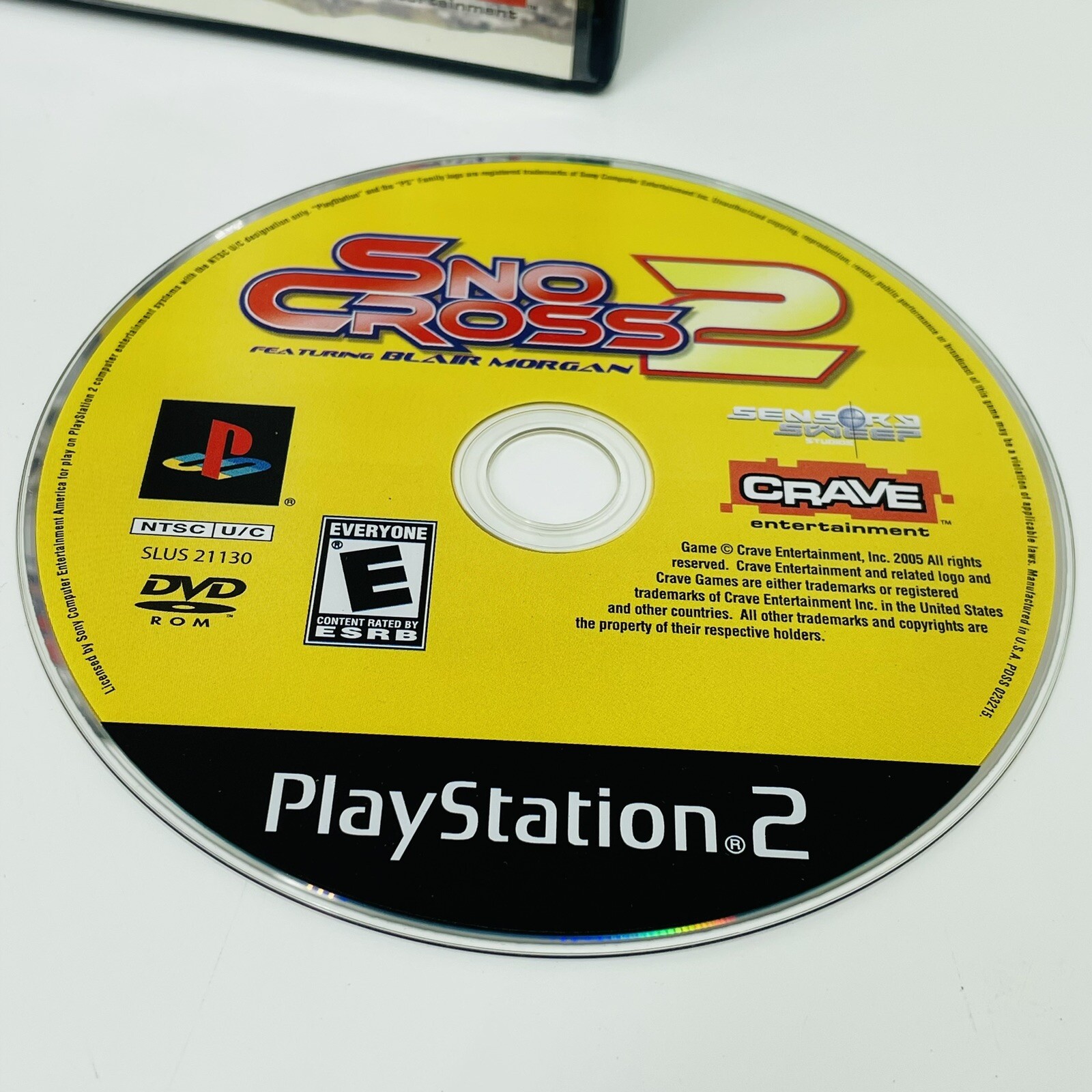 PlayStation2 PS2 Snocross 2 Black Label Featuring Blair Morgan (G5 ...