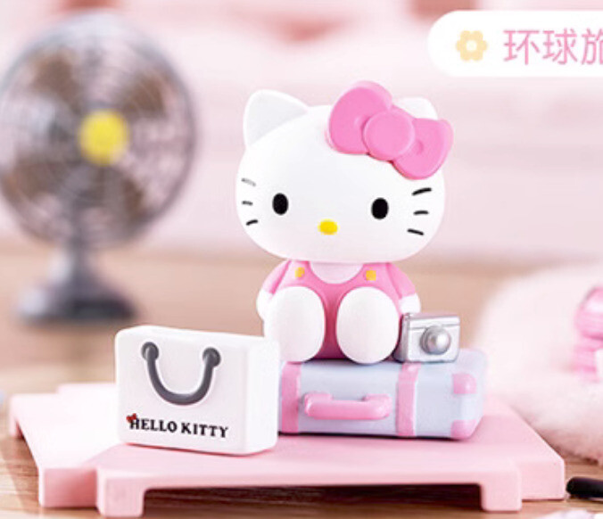 MOETCH Sanrio Hello Kitty Happy Time Series Blind Box Confirmed Figure ...