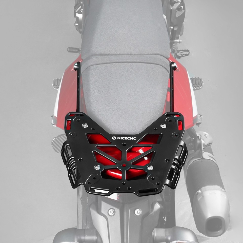 CNC Rear Luggage Rack Motorcycle Top Case Carrier For Yamaha Tenere 700 ...