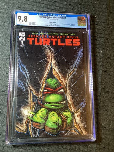 Teenage Mutant Ninja Turtles #1 IDW Publishing Variant Cover C CGC 9.8 ...