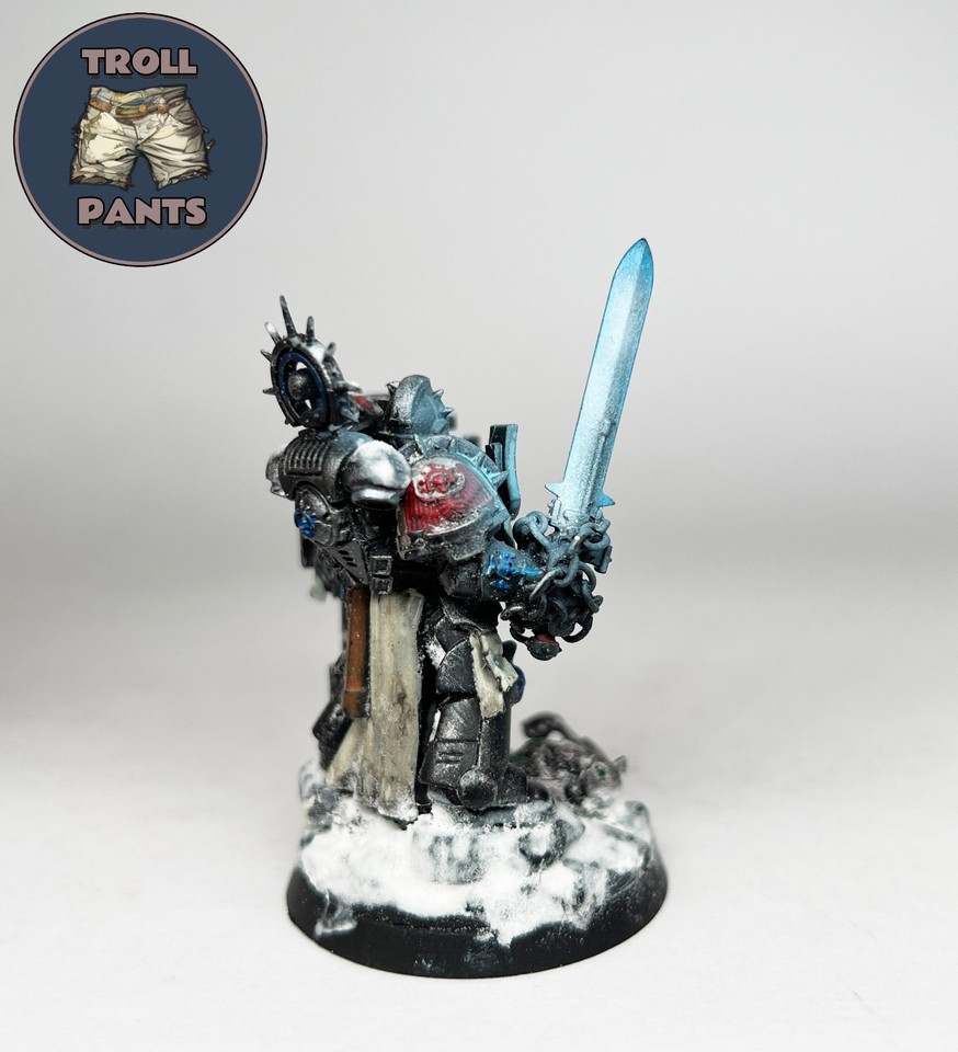 Warhammer 40k - Black Templar Space Marines - Primaris Captain w/Relic ...