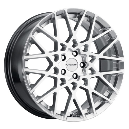 Vision Wheel Recoil 474 18x8 5x4.25/5x108 38mm Hyper Silver Wheel | eBay
