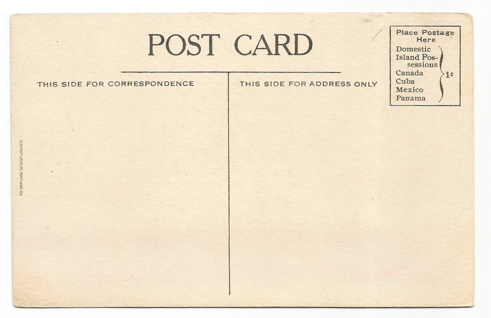 Portland OR Postcard Oregon Hotel Benson c1910 | eBay