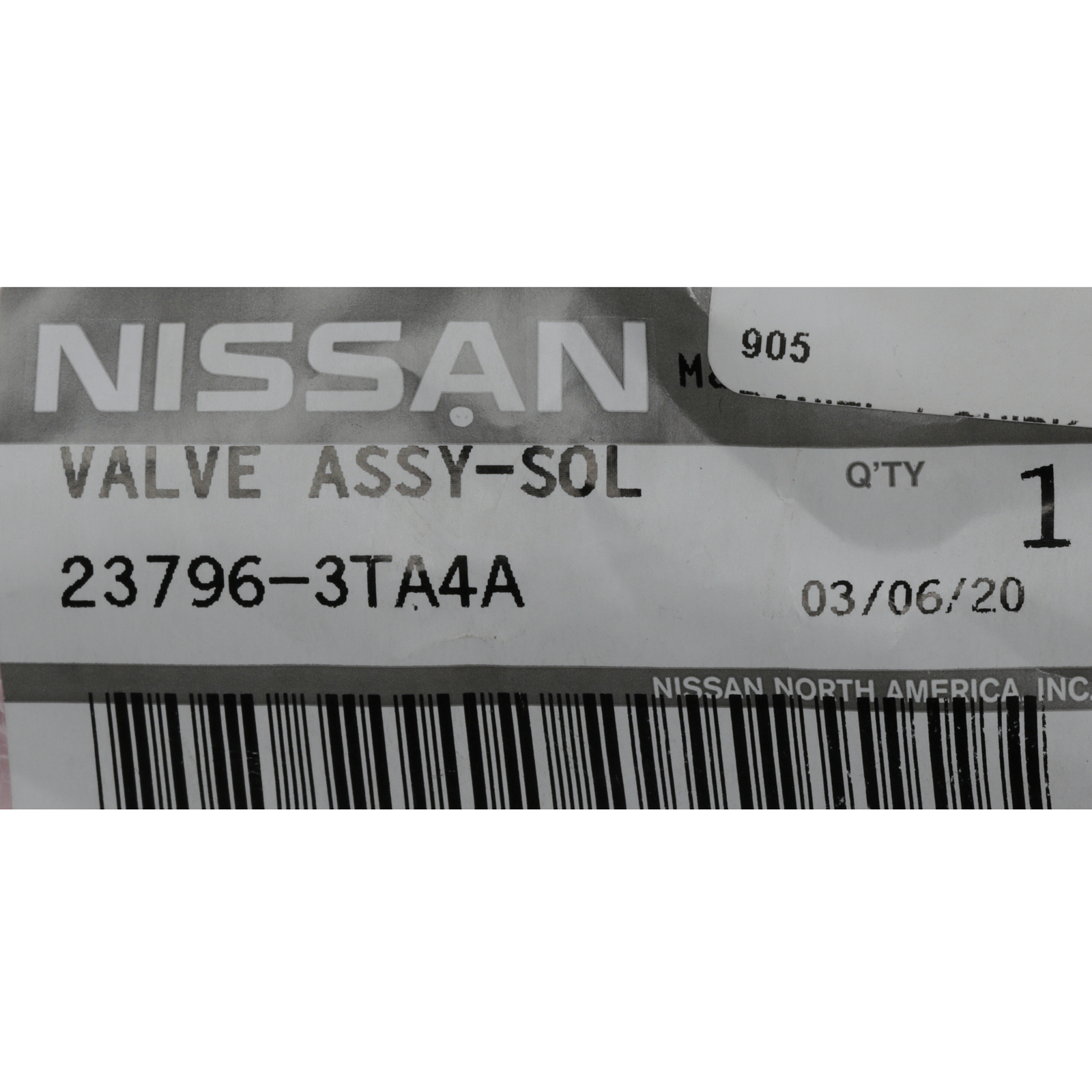 237963TA4A Genuine Nissan Valve Assy-vtc Oil Control 23796-3ta4a for ...