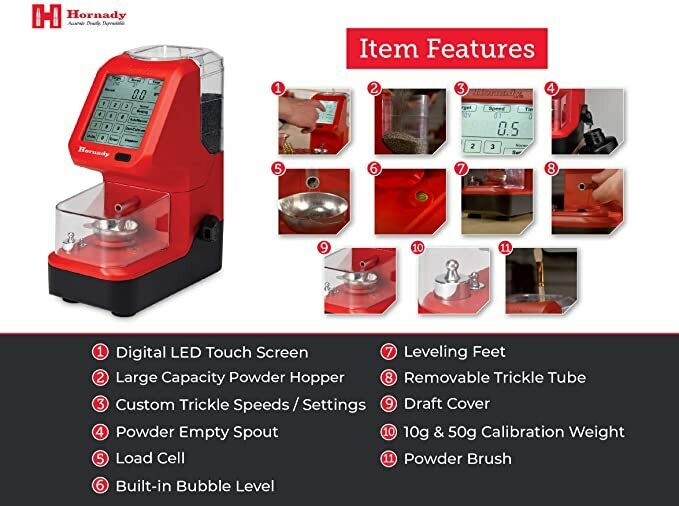 Hornady Auto Charge Pro Digital Powder Scale and Dispenser 050053 ...