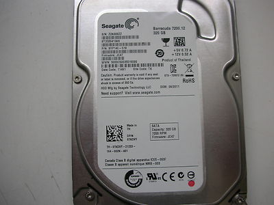 Seagate barracuda 7200.12 320gb ST3320413AS 100535704 Rev C JC47 | eBay