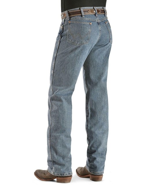 Wrangler Pro Rodeo 13mwz Mens Blue Denim Jeans 38x32 Original Fit ...
