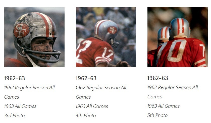 1962-1963 San Francisco 49ers Football Gumball Helmets *DIECUT DECALS ...