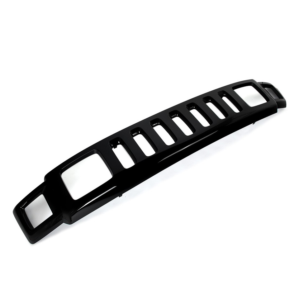 For Hummer H3 H3T 2006-10 Gloss Black Factory Style Front Upper Grille ...