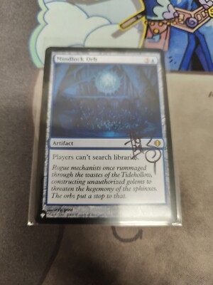 1x Signed Mindlock Orb Magic The Gathering Rare | eBay