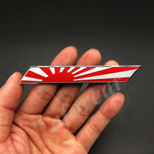 1x Japan Japanische Flagge Auto Emblem Abzeichen Motorrad Tank ...
