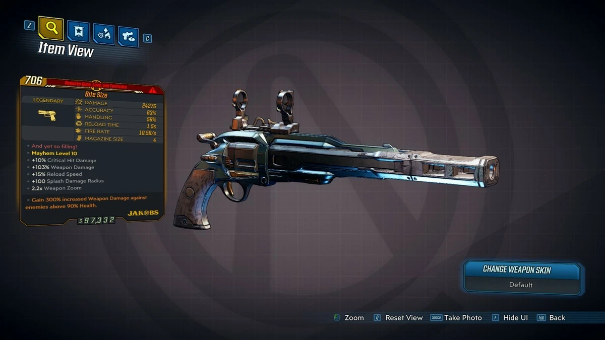 Borderlands 2 Revolver