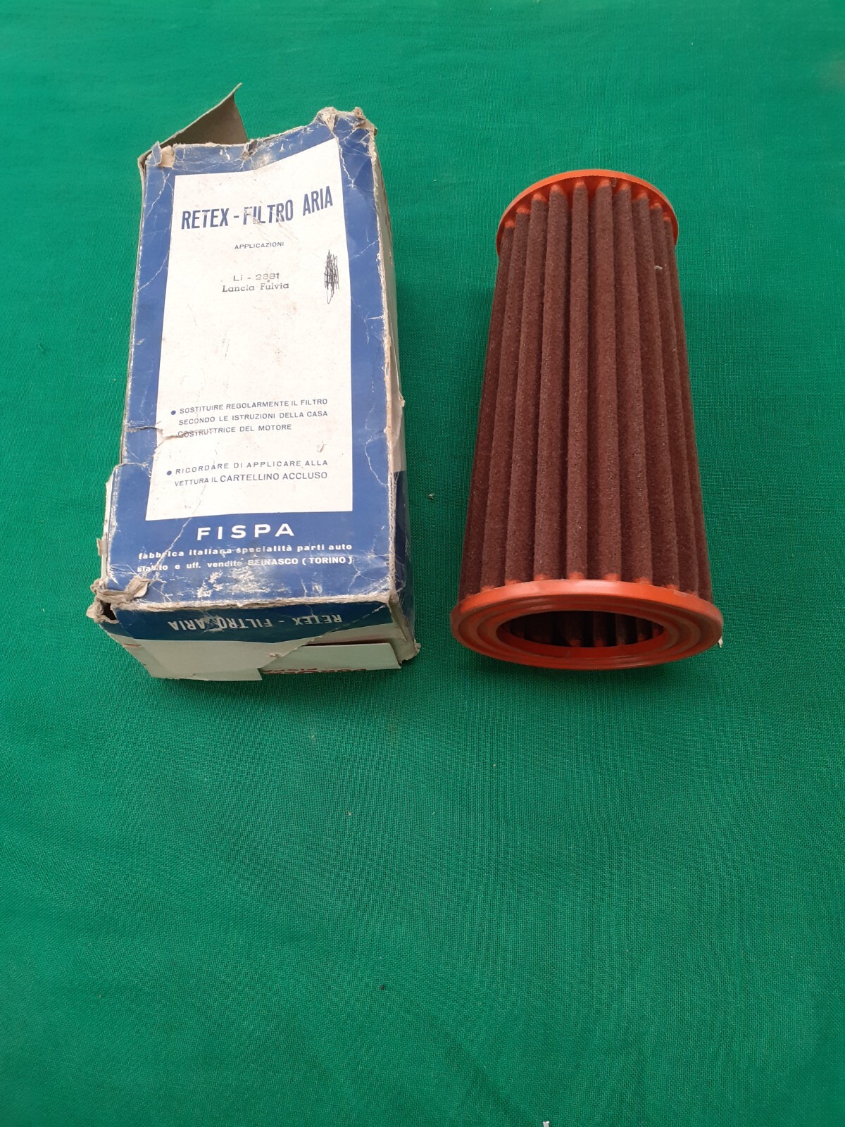 Lancia FULVIA Air Filter Original FISPA | eBay Australia