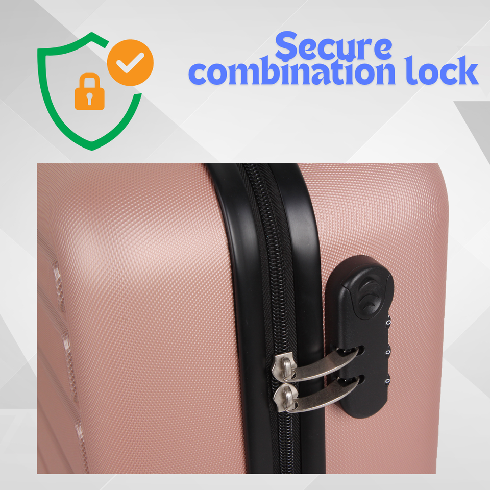 45x36x20cm EasyJet Under Seat Hard Shell Hand Luggage Suitcase Cabin ...