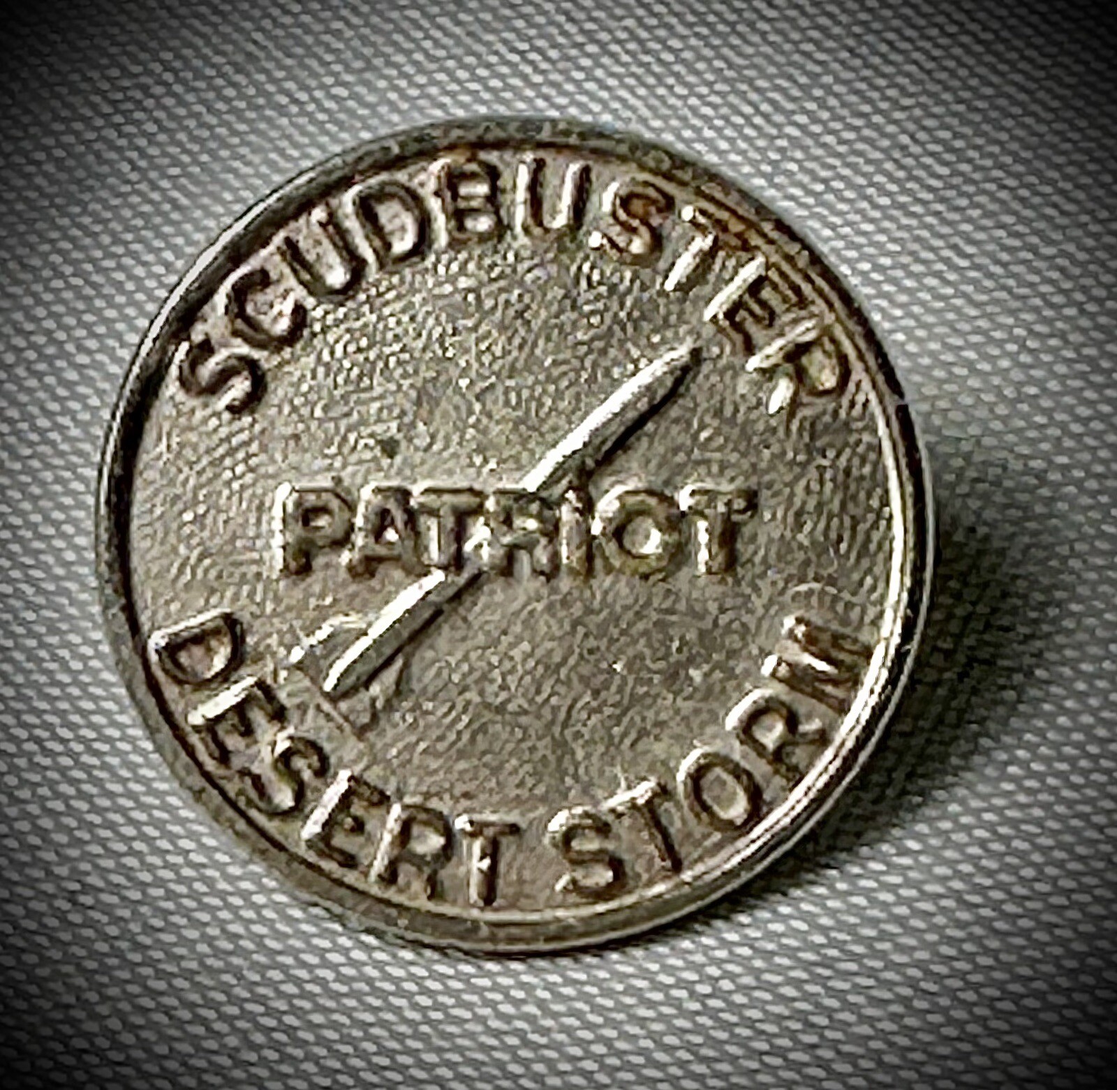 Desert Storm - Patriot Scud Buster Scudbuster Pin | eBay