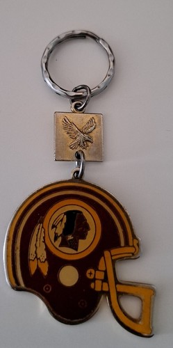Washington Redskins Vintage 1988 Football Helmet Keychain Ring/Luggage ...